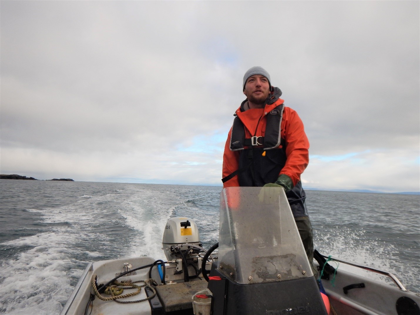 Malcolm Gibson Earns His M.Sc. in Marine Resource Management